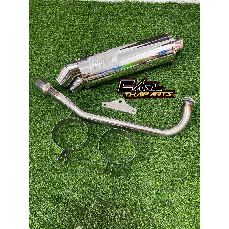 dual tip than speed / Razer pipe for Nmaxv2 Aerox v2 Pcx160 mio sporty ...