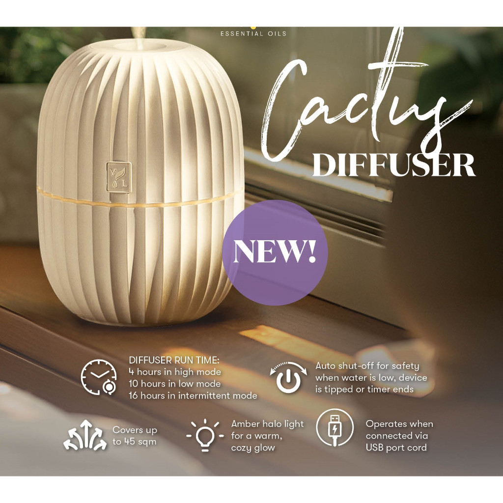 ONHAND Young Living Diffuser Cactus or Dewdrop of Luna Mist or Diamond ...