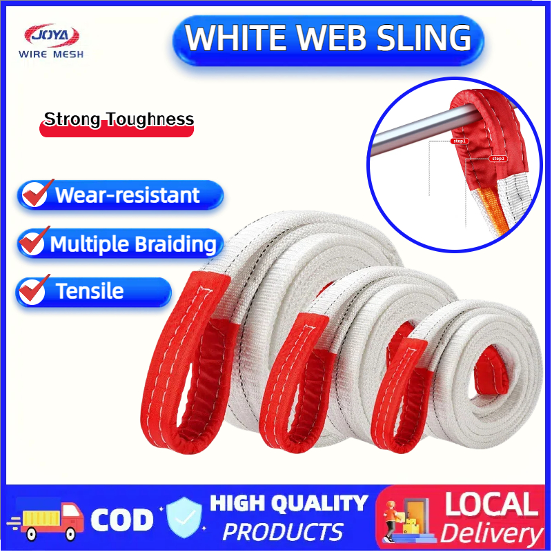 1T-10T Flat lifting belt Web Lifting Belt Industrial Crane Traction ...