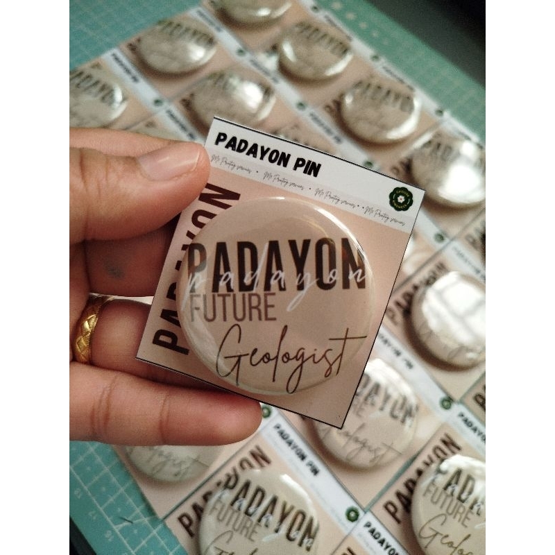 PADAYON Button Pin for Future Career Brooch 44mm | Shopee Philippines