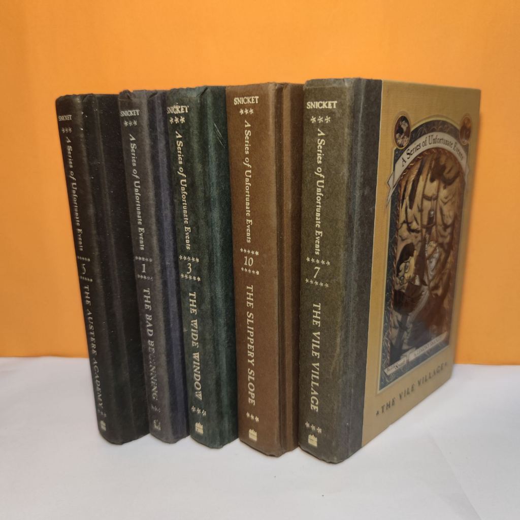 A Series of Unfortunate Events Books by Lemony Snicket (Secondhand ...