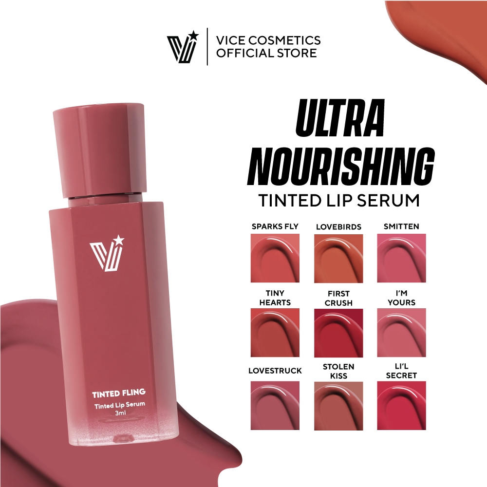 Vice Cosmetics Tinted Fling Nourishing Tinted Lip Serum | Shopee ...