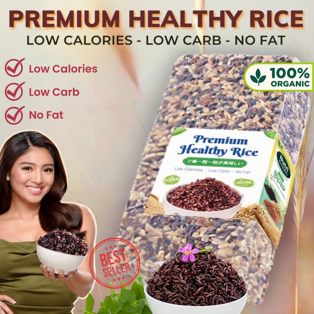 Dr Pinoca Premium Healthy Brown Rice Organic For Diabetic Keto Low Carb ...