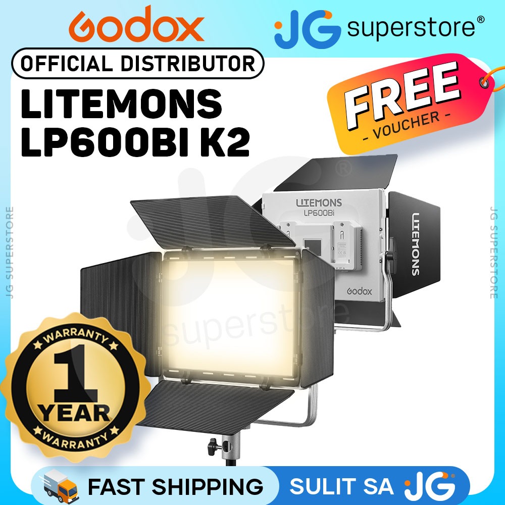 Godox LiteMons LP600 Series Bi-Color / RGB LED Light Panel for Live ...