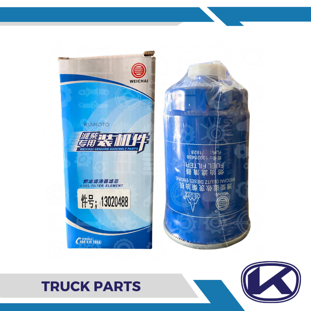 Weichai Fuel Filter 13020488 for WEICHAI Truck Spare Parts | Shopee ...