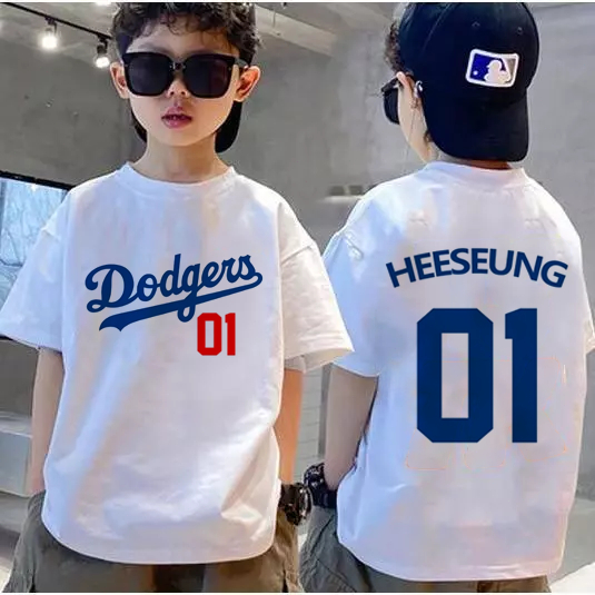 Los Angeles Dodgers MLB Kids Shirt Boy Girl Unisex | Heeseung Jungwon ...