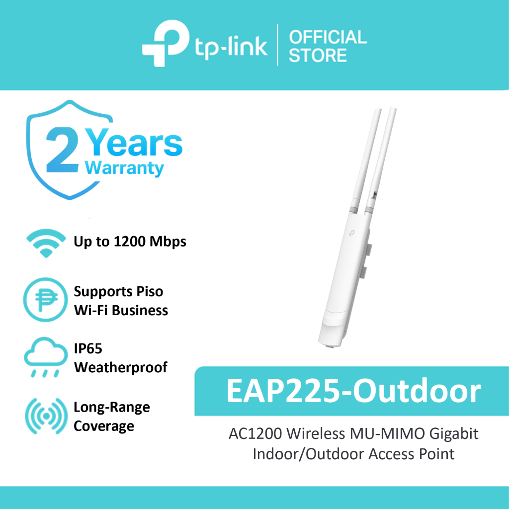 TP-Link | EAP225-Outdoor | Wireless | MU-MIMO | AC1200 | Gigabit ...