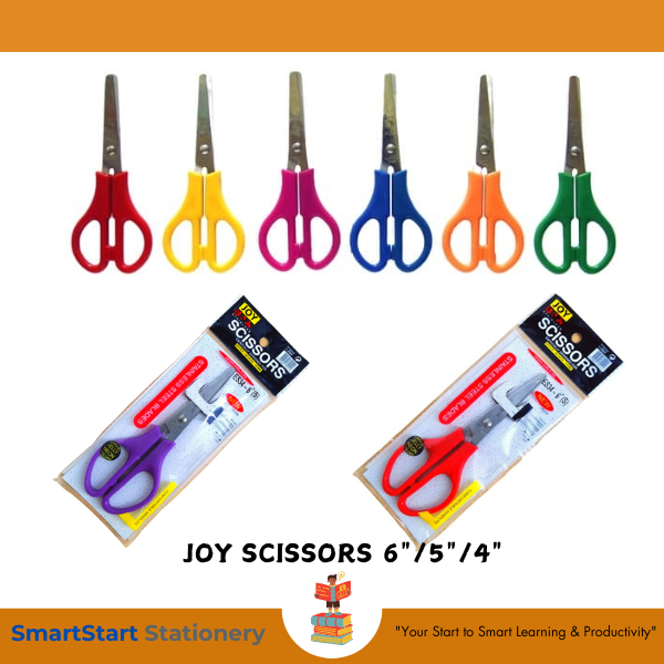JOY SCISSORS ORDINARY 4"/5"/6" SOLD PER PAIRS | Shopee Philippines