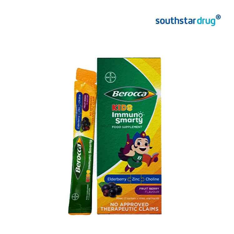 Berocca Kids Immuno Smarty Sachet 10ml | Shopee Philippines