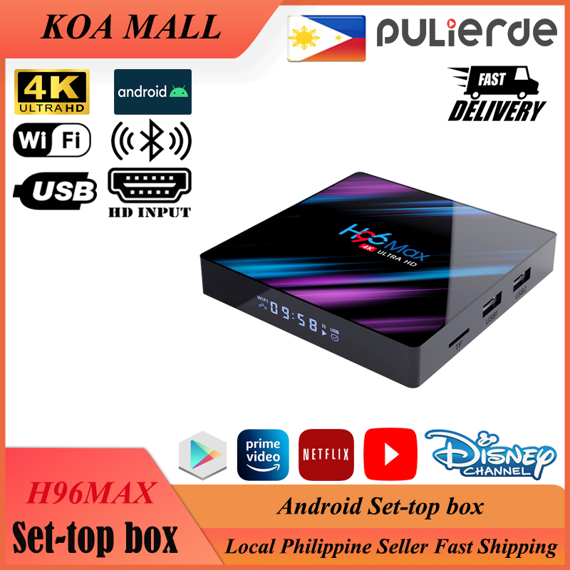 Android TV Box H96MAX Android Box HD Support 5G WiFi6 Bluetooth 5.0 ...