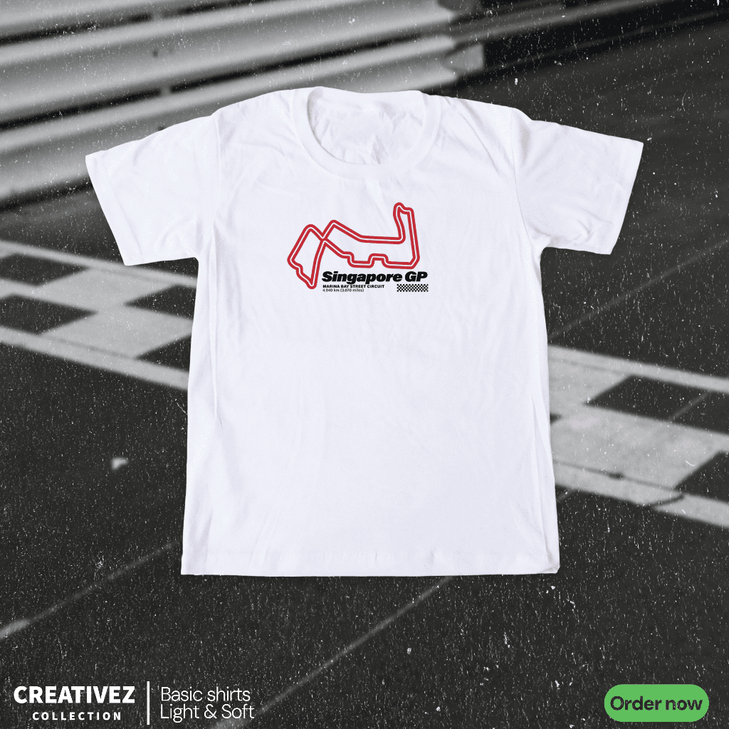 F1 Race Tracks Shirt Collection | Shopee Philippines