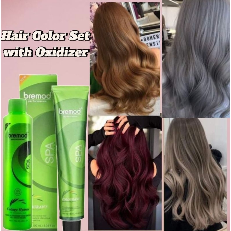 Best Seller Hair Color Set with Oxi,Bremod Long Lasting Hair Dye ...