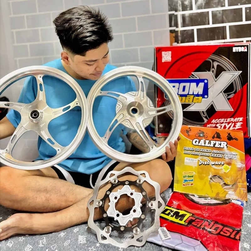 Bom Rangsit x mags only for motorcycle Parts CNC CLICK 125i/160 MIO 110 ...