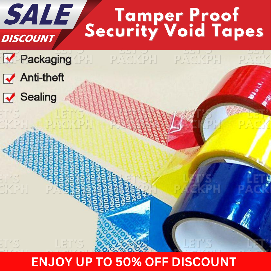 1 Roll 50 Meters Warranty Tape VOID Custom Security VOID Seal Tape ...