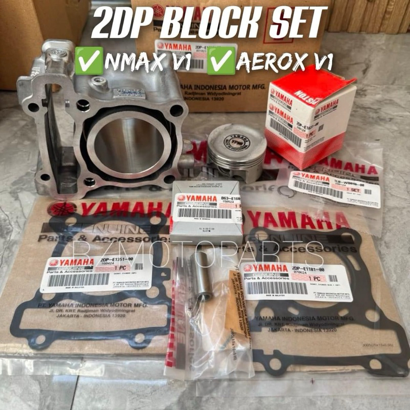 NMAX V1 / AEROX V1 BLOCK KIT ORIGINAL | Shopee Philippines