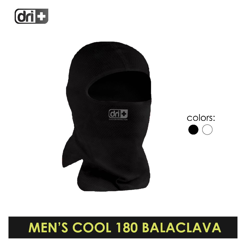 Dri Plus Men's Washable Moisture Wicking Balaclava Cool 180 1 piece ...
