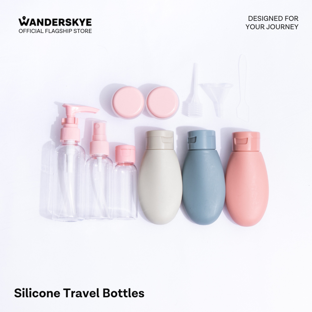 Wanderskye Silicone Travel Bottles | Shopee Philippines