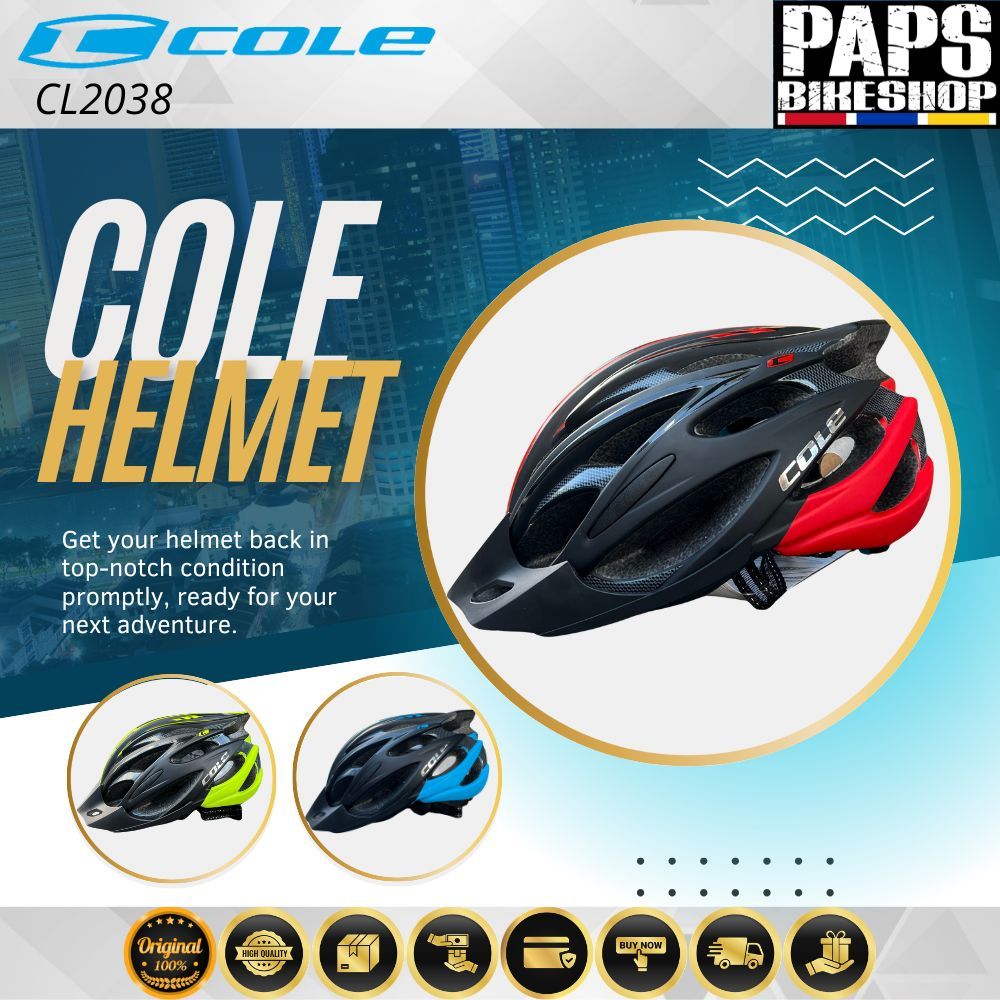 COLE CL2038 HELMET LIGHTWEIGHT | Shopee Philippines