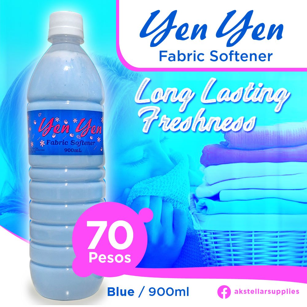 Yen Yen Fabric Softener/Conditioner 900ml "Best Selling Fabric Conditioner" | Shopee Philippines