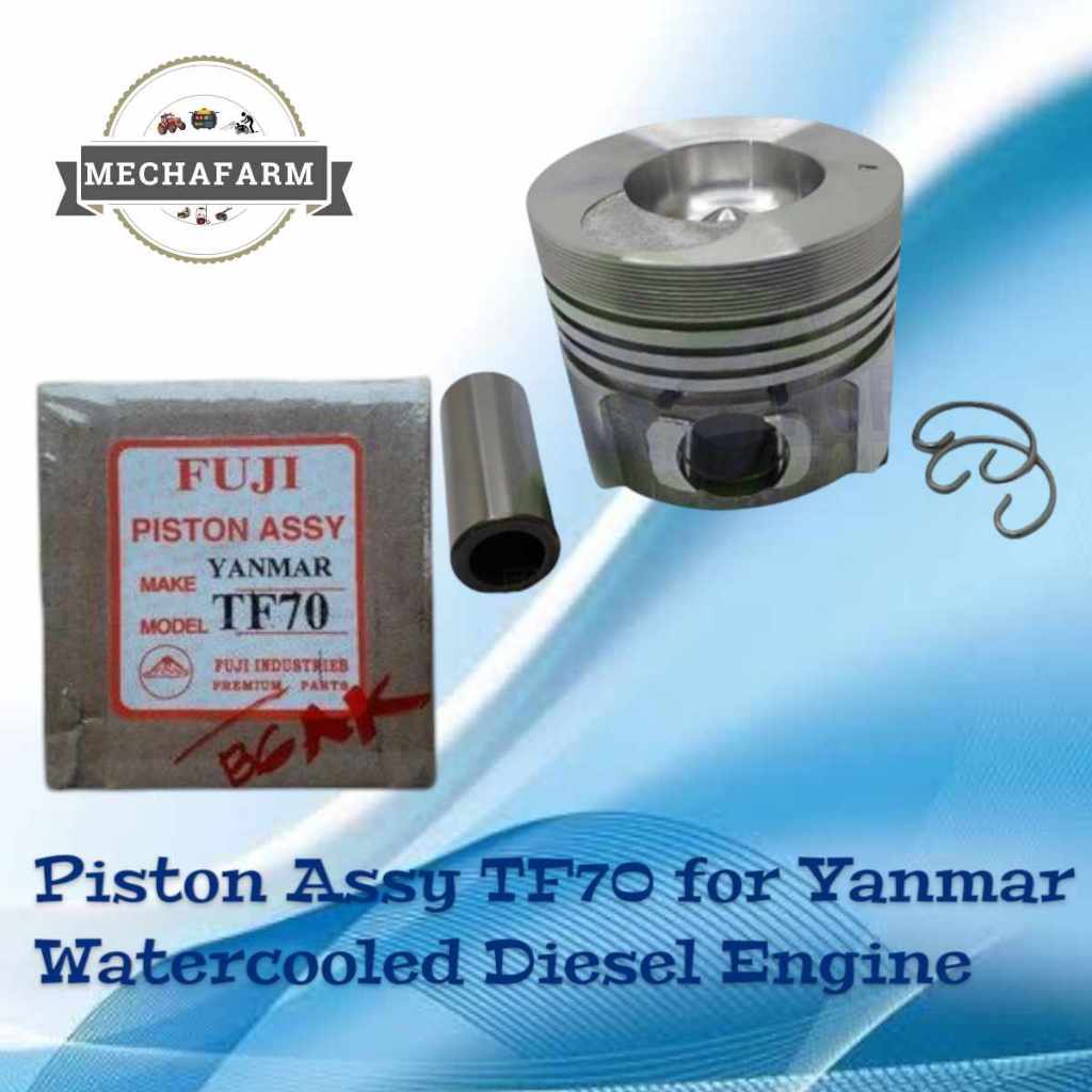 Piston Assy TF70 for Yanmar Watercooled Diesel Engine | Shopee Philippines