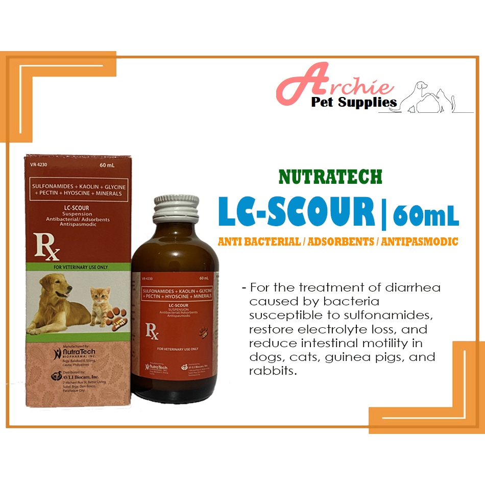 LC-SCOUR (Anti-Diarrhea Suspension) | 60ml | Shopee Philippines