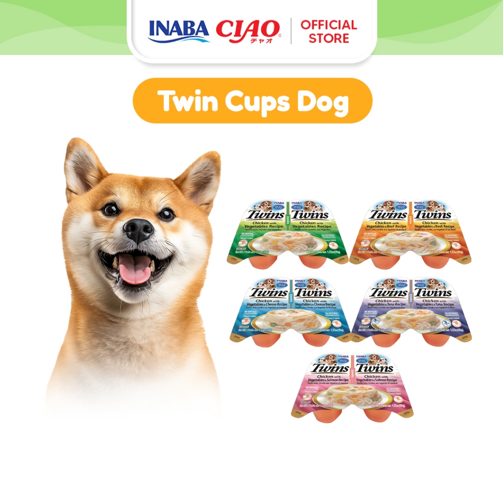 Inaba Twin Cups Dog 35g x 2 pcs | Shopee Philippines