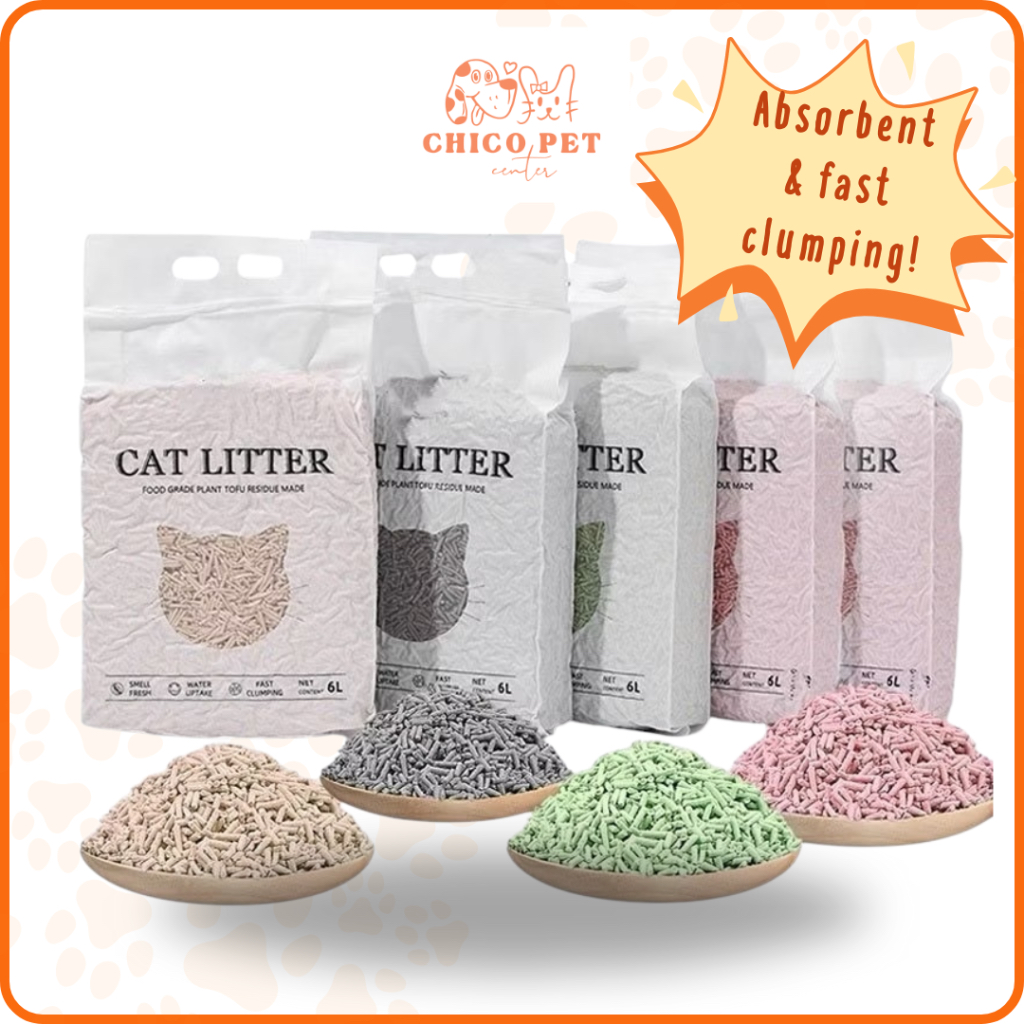 Premium Tofu Cat Litter - Natural, Fast Clumping, Eco-Friendly ...