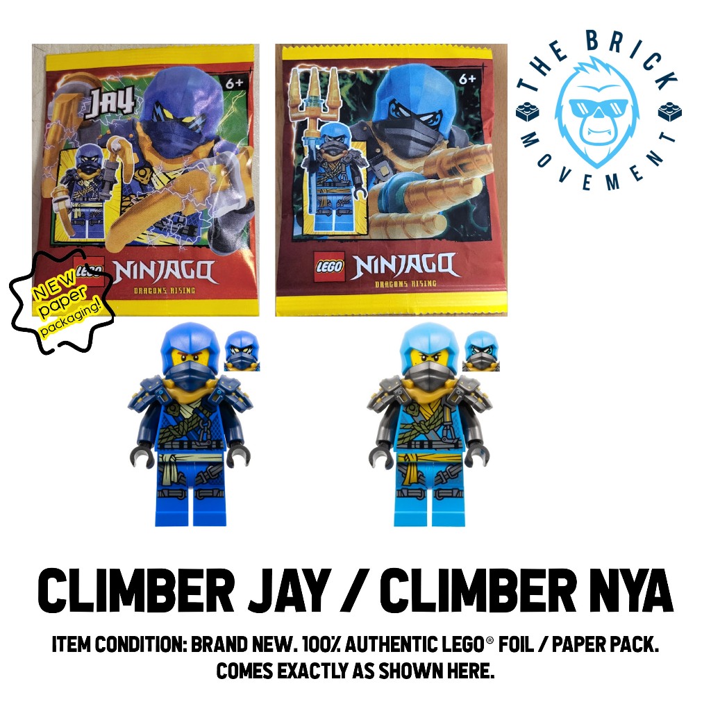NJO Climber Nya, Jay Foil / Paper Pack | Shopee Philippines