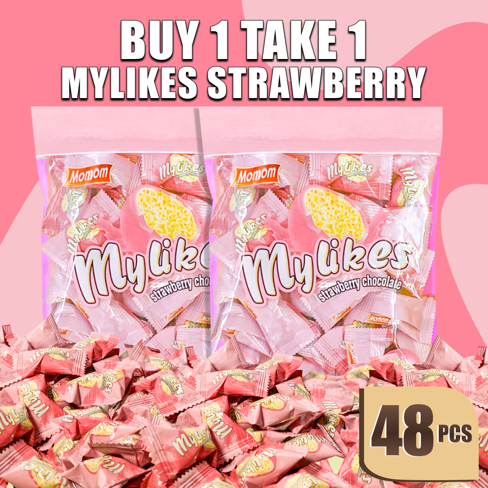 [B1T1]MY LIKES CHOCOLATE MINI Strawberry coated ball with crisp molt ...