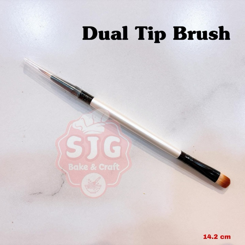 dual tip brush sharp edge angle brush very fine brushes | Shopee ...