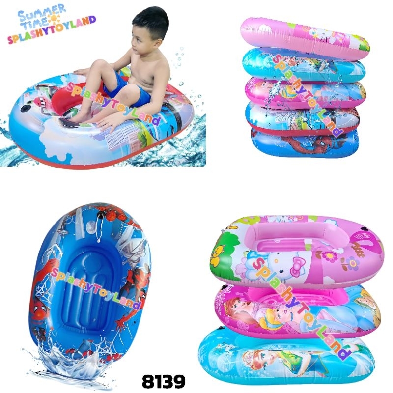 Inflatable children's beach boat inflatable boat for children on the ...