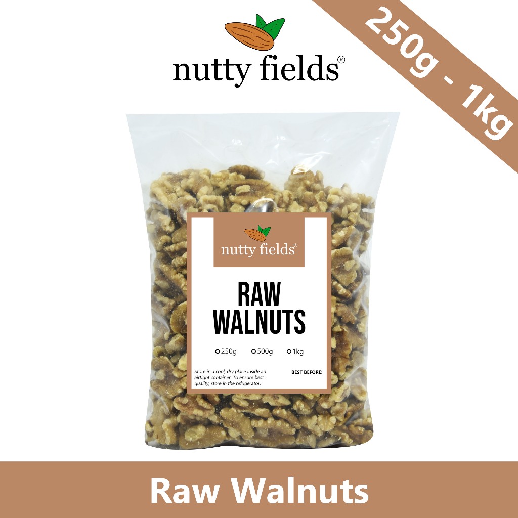 Raw Walnuts (250g - 1kg) by Nutty Fields | Shopee Philippines