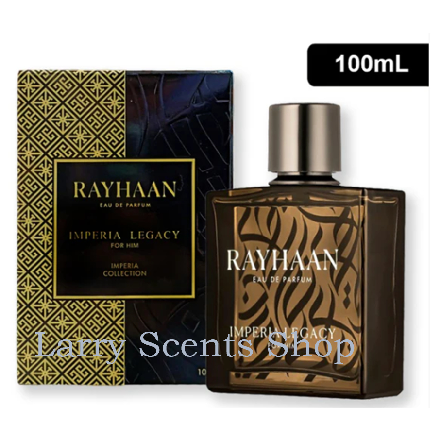 Rayhaan Imperia Legacy 100ml EDP for Men (TF Tus.ca n Lea.ther inspired ...
