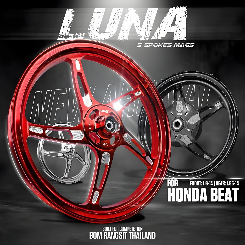 bom x luna rangsit mags CLICK 125/150 5 SPOKES RIM FOR MOTORCYCLE PART ...