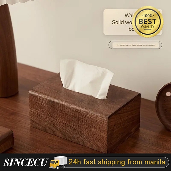 Wood Tissue Box Tissue Dispenser Wooden Tissue Case Wooden Tissue Box ...