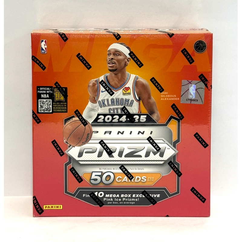 2024-25 Panini Basketball Prizm Mega Box Walmart/Target | Shopee ...