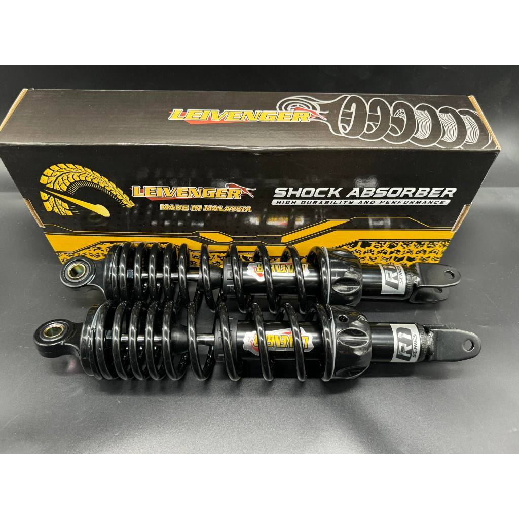 LEIVENGER MOTORCYCLE R1 SERIES (330MM/305MM) DUAL REAR SHOCK AEROX/NMAX ...