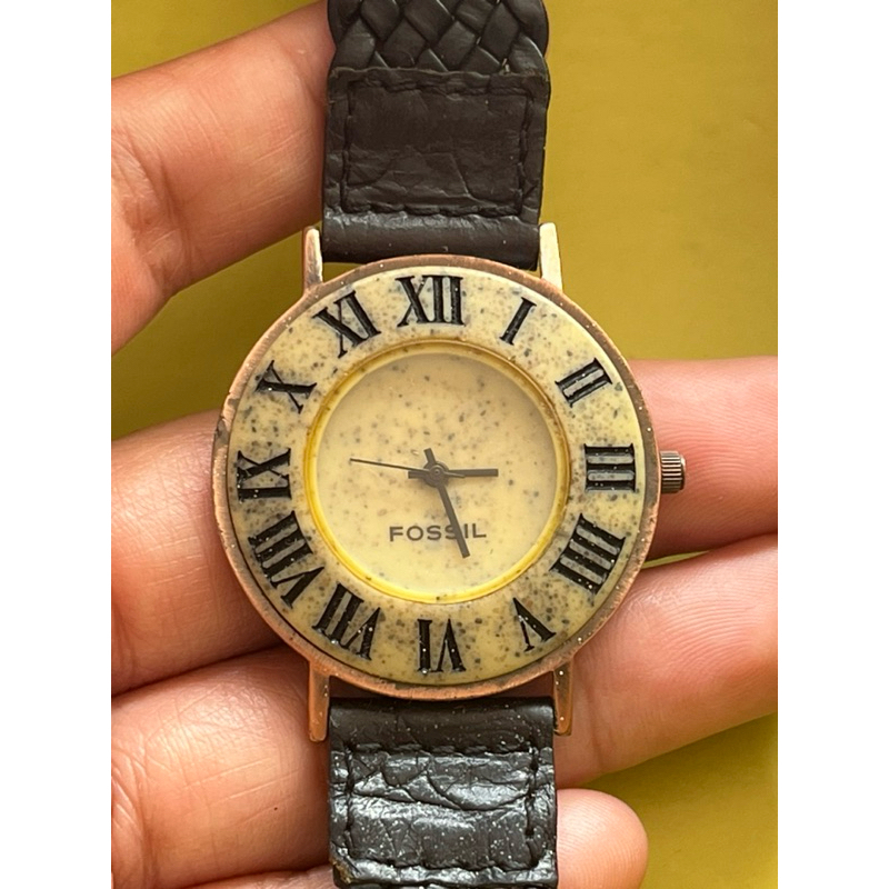 Fossil Vintage and Rare Watch Stone on Copper for Men or Women | Shopee ...