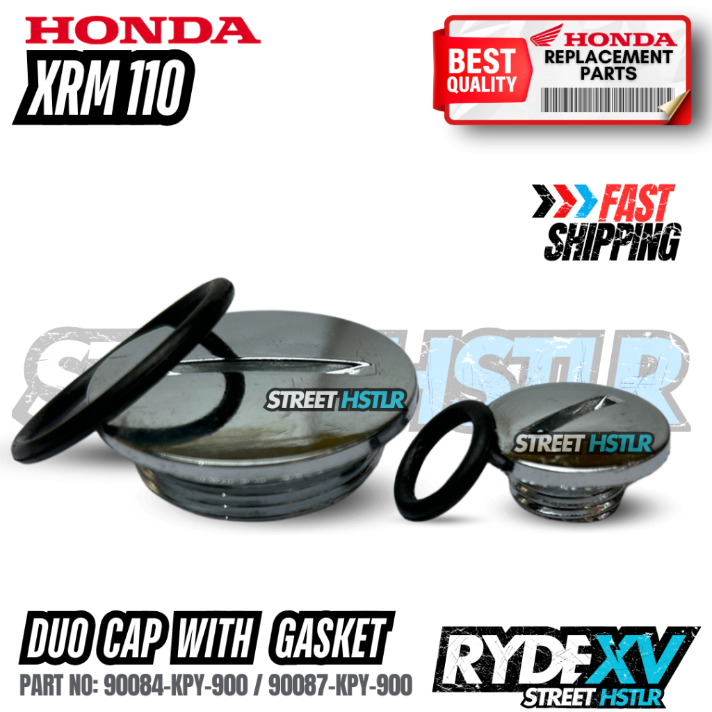 DUO CAP Honda XRM 110 / Wave Dash 110 (90084-KPY-900) | Shopee Philippines