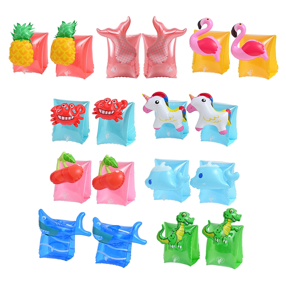 Inflatable Arm Band Fruit Animal Theme Floaties For Kids 18-30kg ...