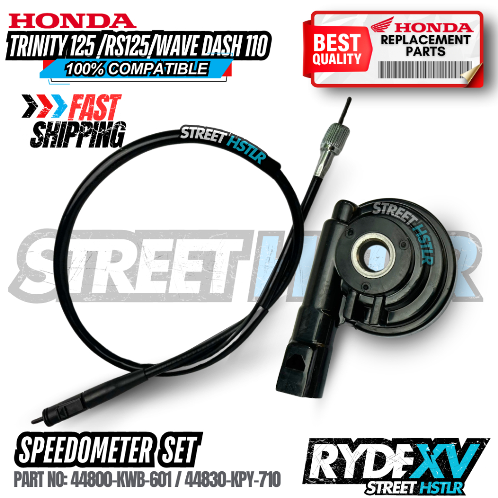 SPEEDOMETER SET Honda XRM TRINITY 125 Fi / RS 125 Fi / Dash 110 (44800 ...