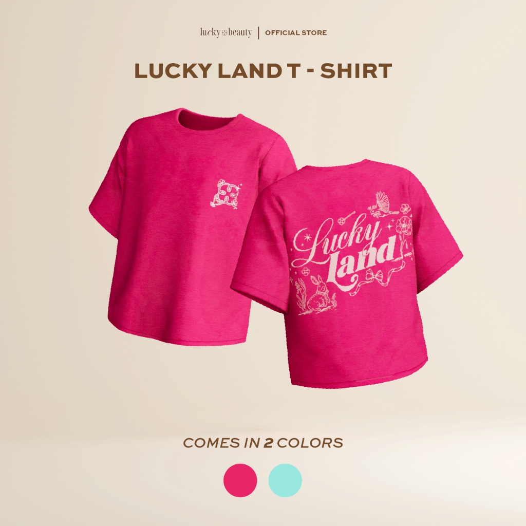 Lucky Beauty Lucky Land Merch Tee | Shopee Philippines