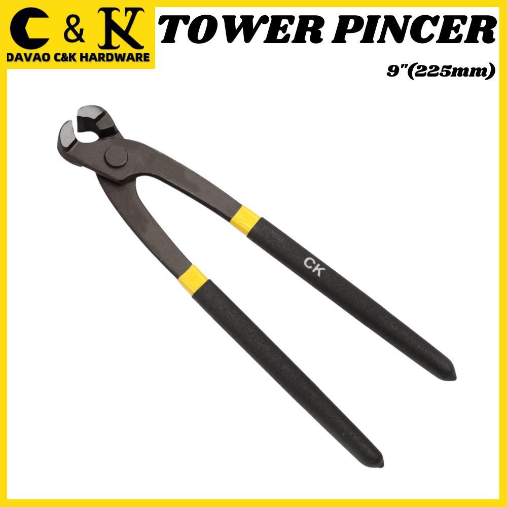 [CK02-20] Tower Pincer 9" Pliers with Comfort Fiber Handle for ...