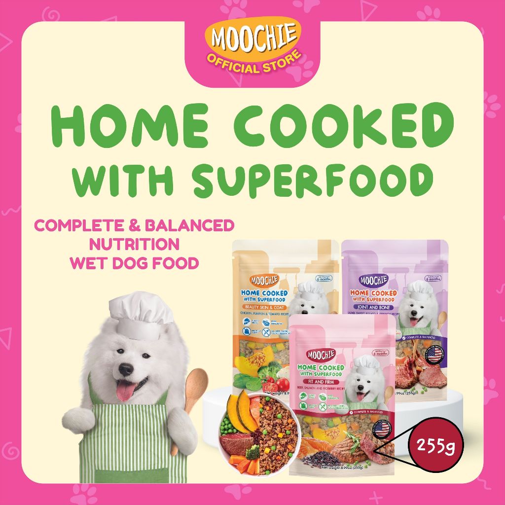 Moochie Superfood w/ Functional Benefits Complete Nutrition Home Cooked ...