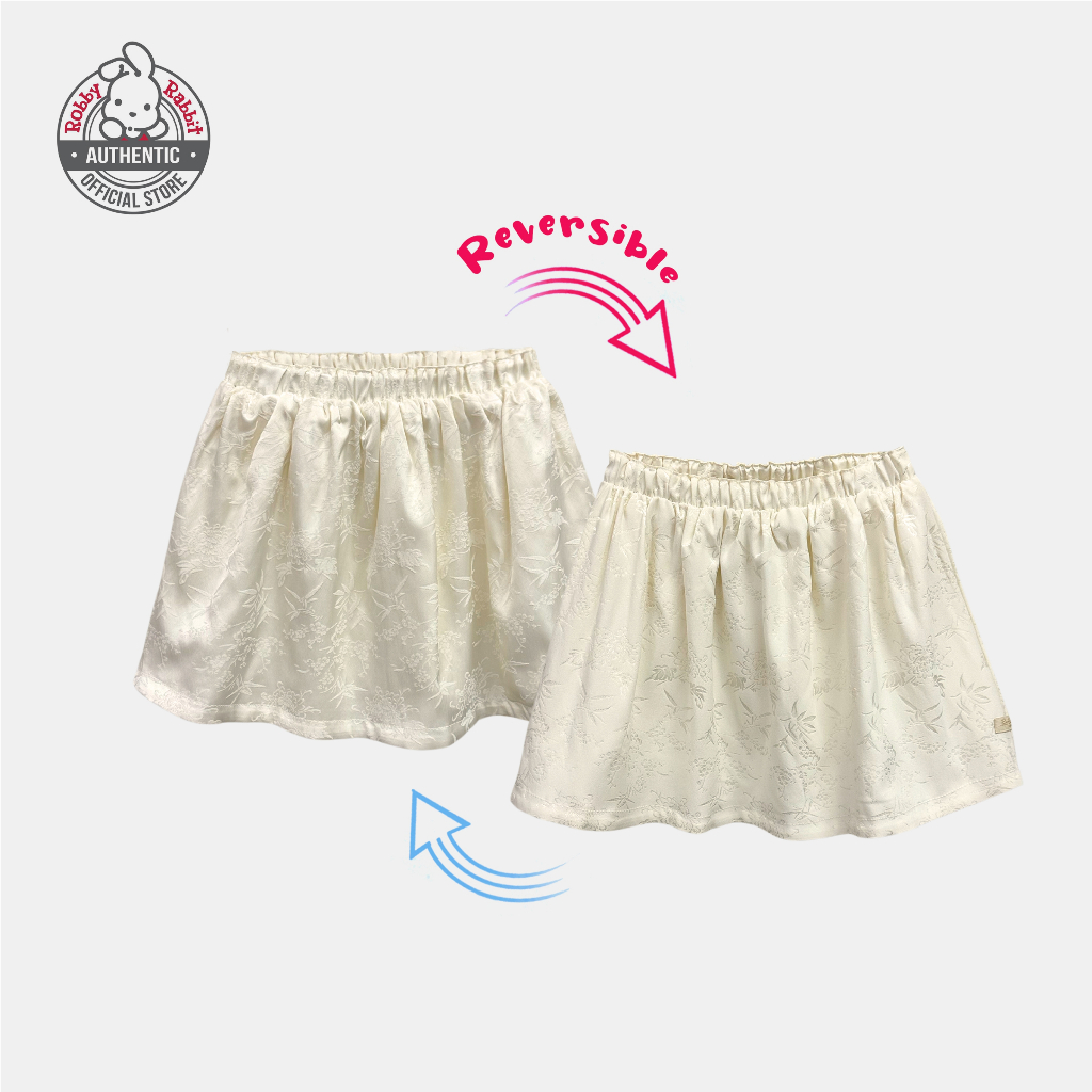 Robby Rabbit Flip & Flair Reversible Skirt (Cream) | Shopee Philippines