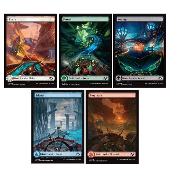MTG Basic Land Aetherdrift Full Art NM L DFT Shopee Philippines