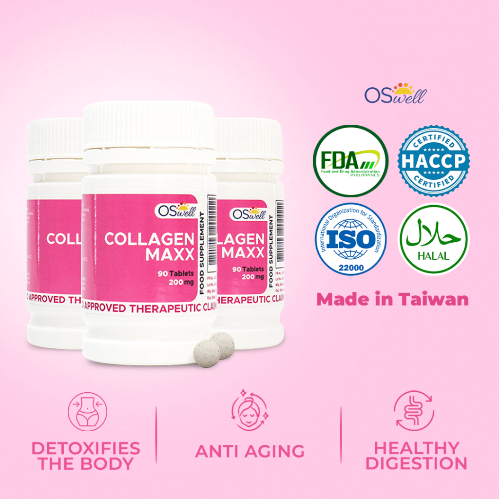 OSwell Collagen Maxx (270 Tablets – Super Value) Anti-Aging, Whitening ...