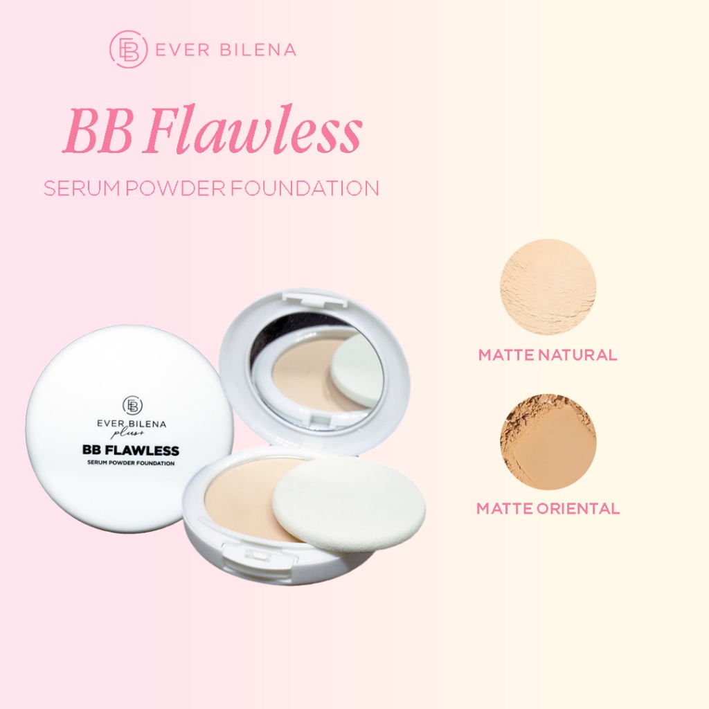EB Plus BB Flawless Serum Powder Foundation 8g [Makeup, Full Coverage ...