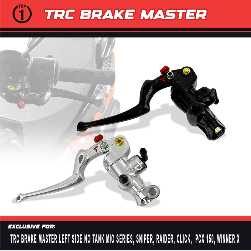 TOP 1 MOTORCYCLE TRC BRAKE MASTER LEFT SIDE NO TANK FOR MIO,SNIPER ...