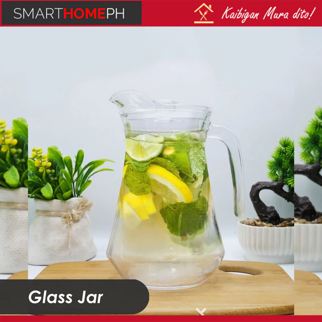 JUICE GLASS PITCHER 1300ML|1400ML|1800ML juice jar juice pitcher water ...